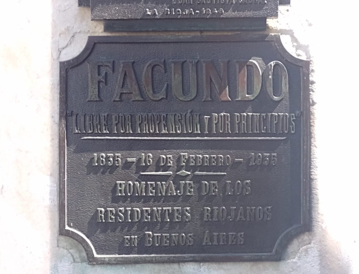 Se cumplen 189 años del asesinato de Facundo Quiroga ¿Qué se sabe de su tumba? - El Pendulo
